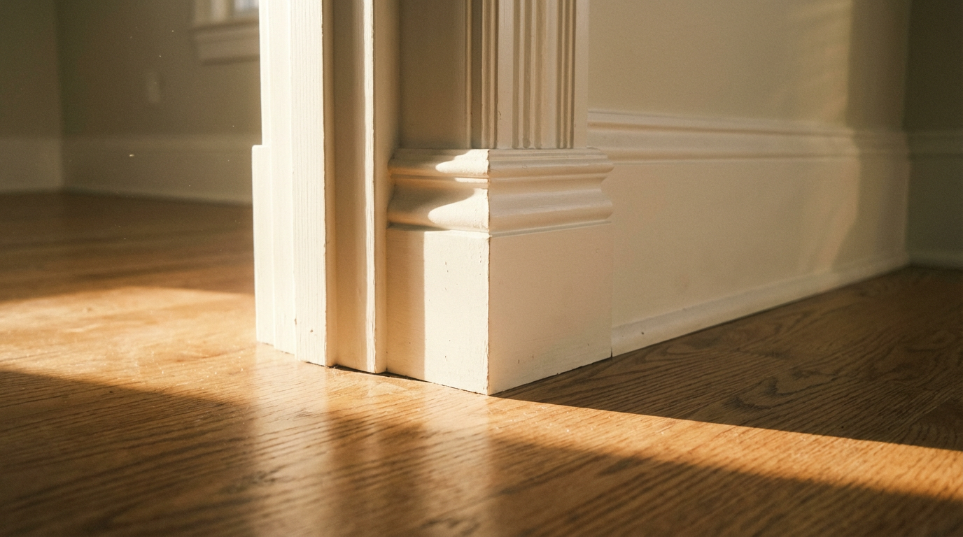Plinth Block Application for Door Casing & Baseboard – TOKSOMIKE HOUSE