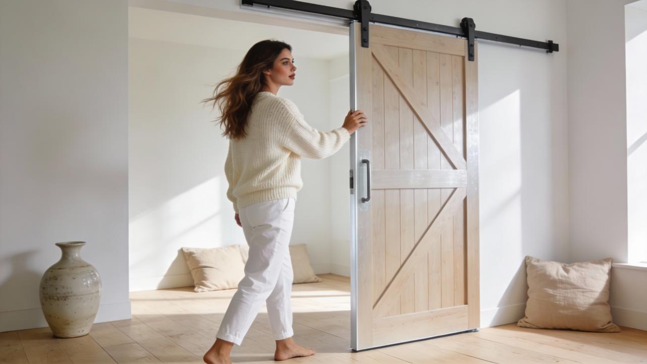 Antibacterial Barn Doors: Hygiene Meets Space-Saving Style – TOKSOMIKE ...