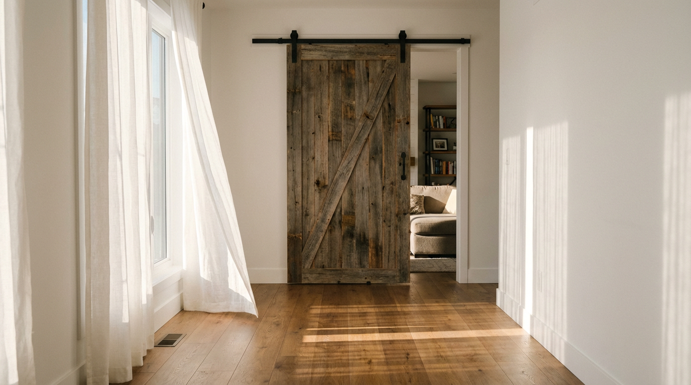 Stop a Barn Door from Banging Against the Wall – TOKSOMIKE HOUSE